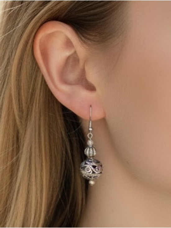 Khephra | Jewelry | Vintage Silver Antique Statement Earrings | Poshmark